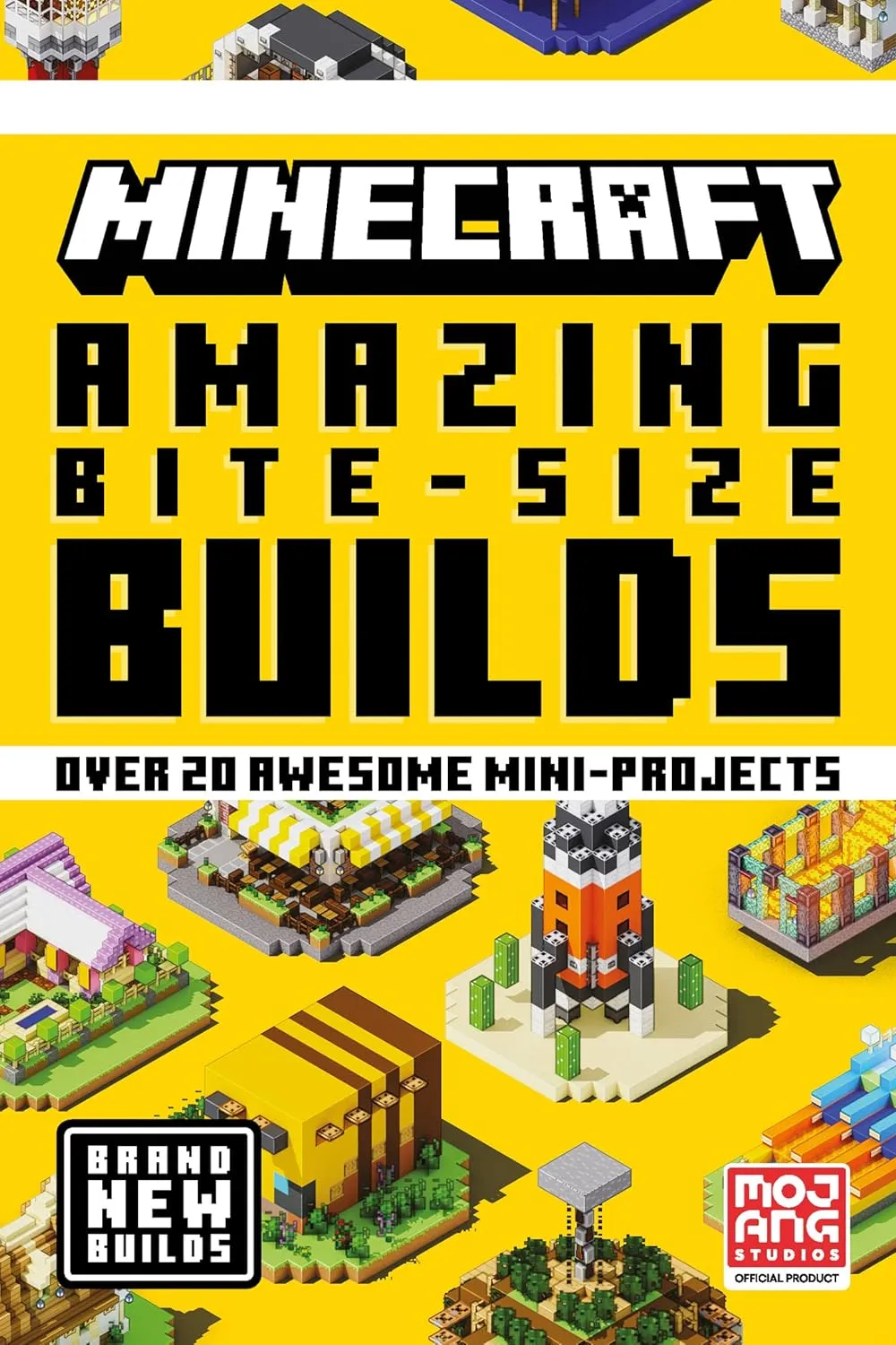 Minecraft Amazing Bite Size Builds - Book - by Mojang AB - عصير الكتب