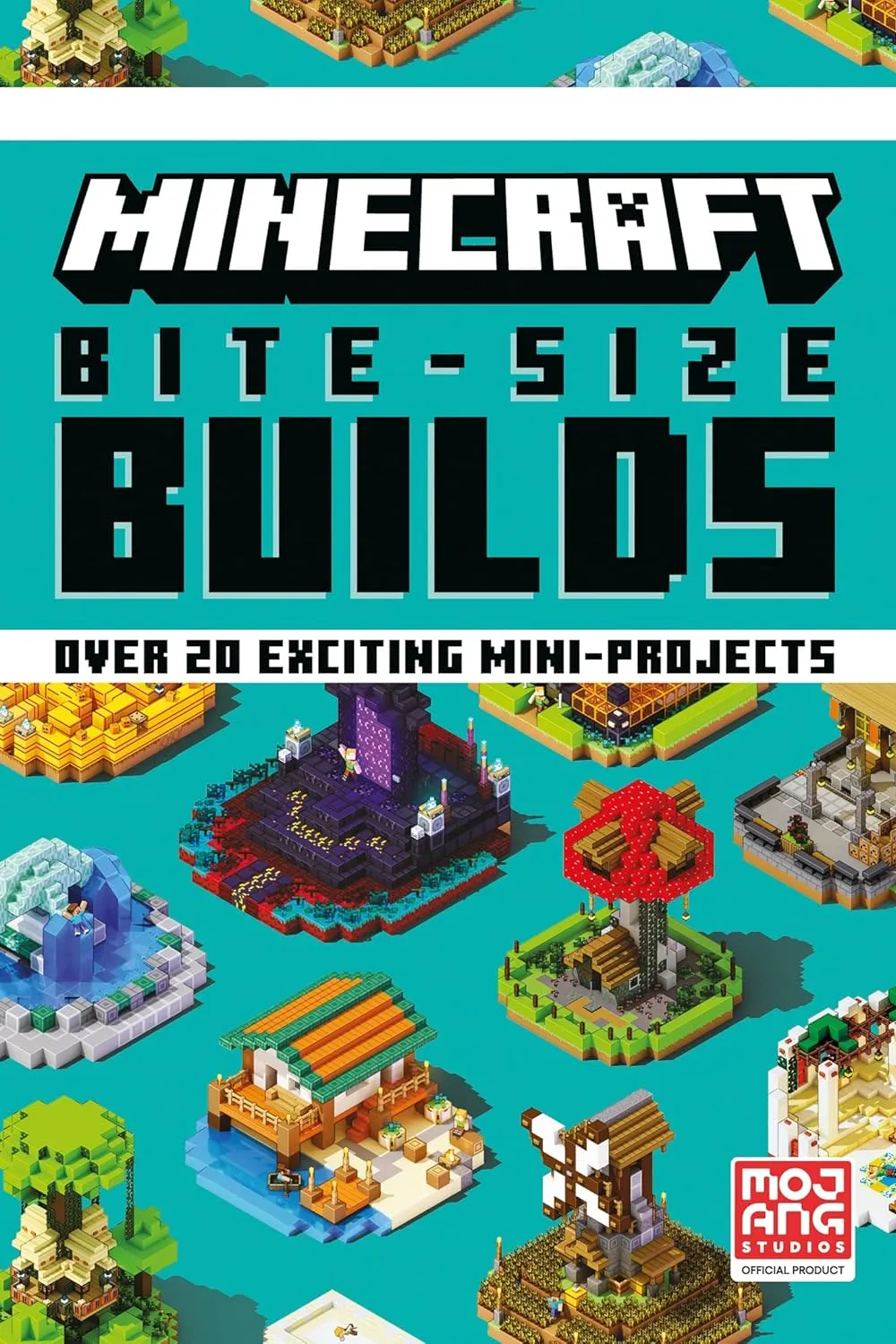 Minecraft Bite Size Builds - Book - by Mojang AB - عصير الكتب