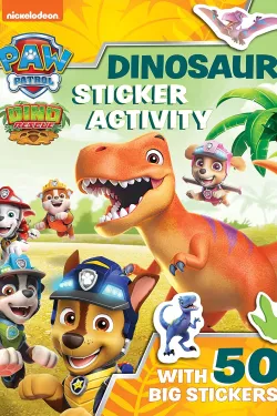 Paw Patrol Dinosaur Sticker Activity - Book - by Paw Patrol - Aseer Alkotb