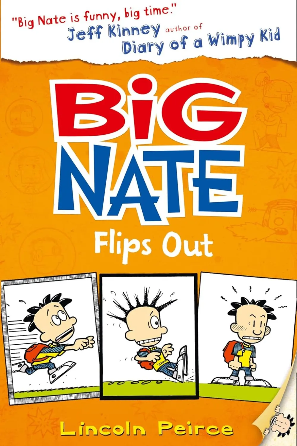 Big Nate Big Nate Flips Out - Book - by Lincoln Peirce - عصير الكتب