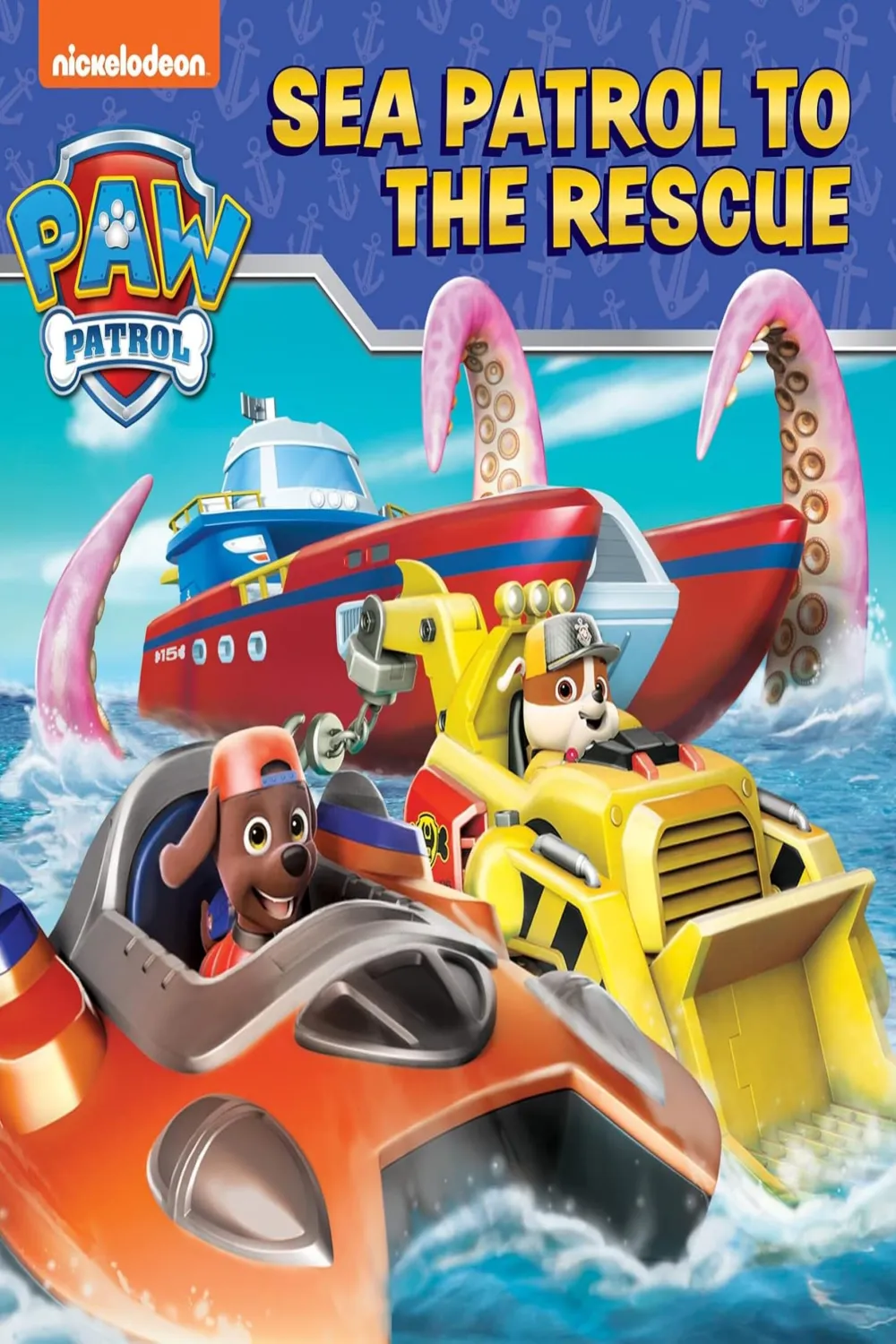 Paw Patrol Sea Patrol To The Rescue Picture Book - Book - by Paw ...