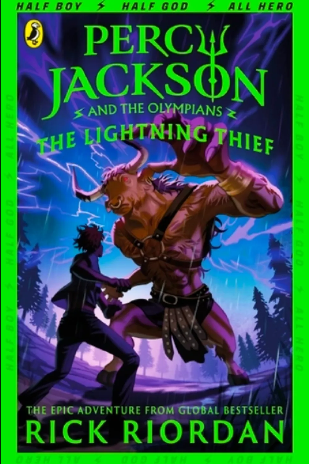 Percy Jackson and the Lightning Thief (Book 1) - Book - by Rick ...