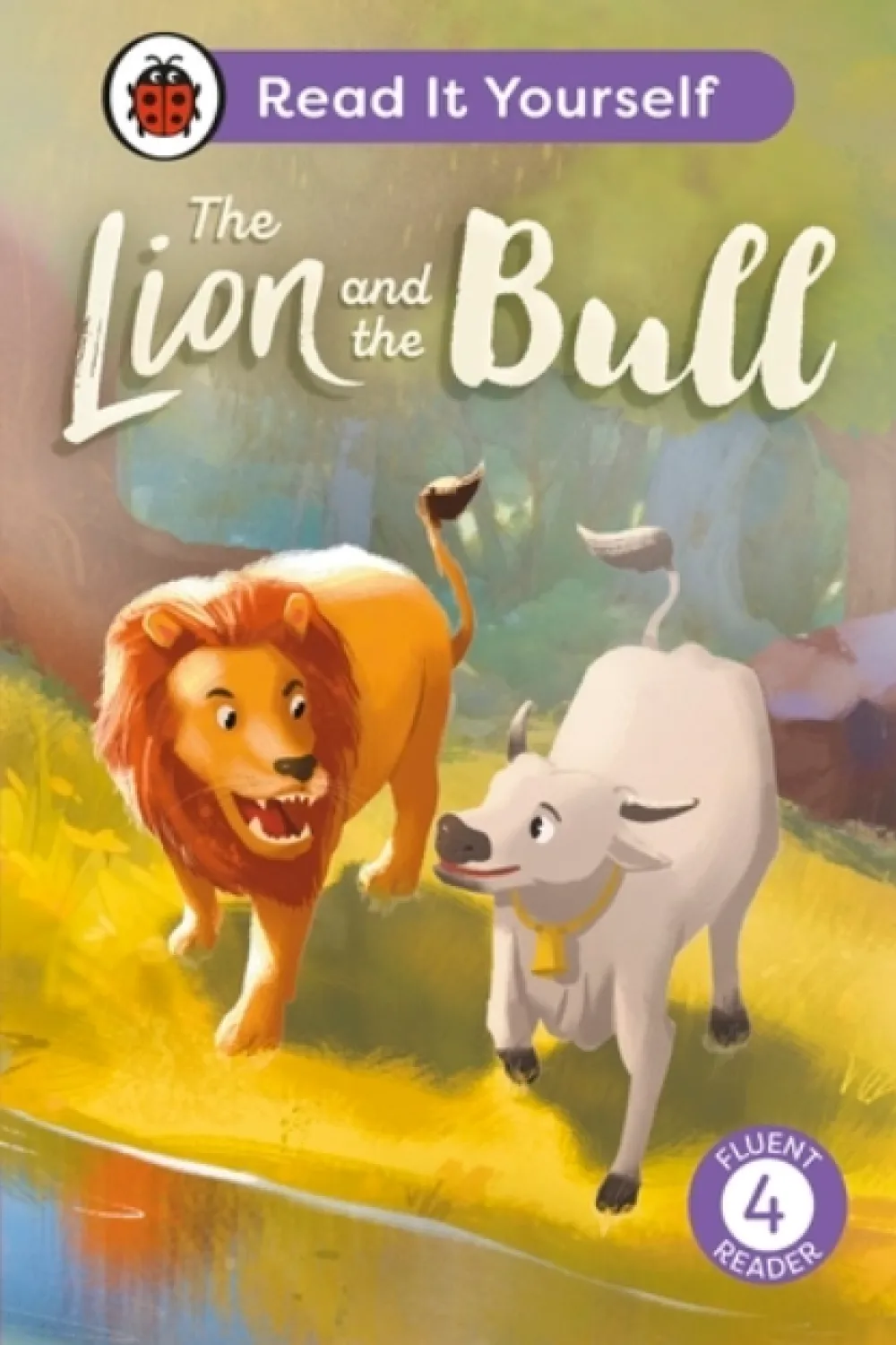 The Lion and the Bull Read It Yourself (Level 4 Fluent Reader) -... - عصير الكتب
