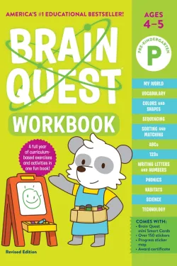 Brain Quest Workbook Pre-K (Revised Edition) - Book - by Workman ...