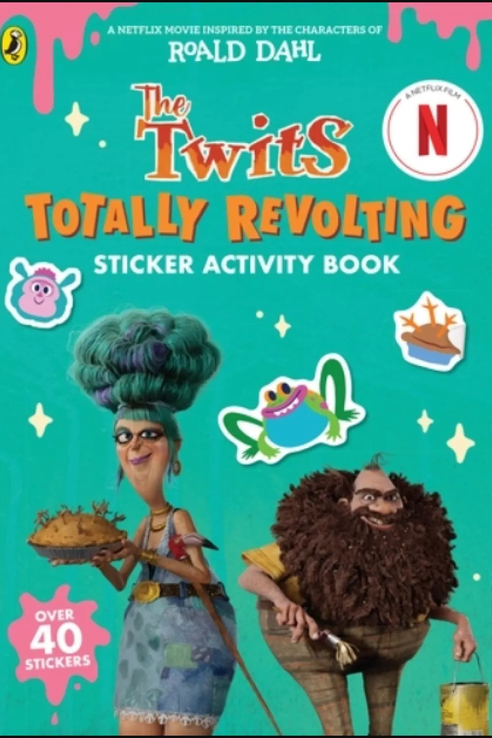 The Twits: Sticker Activity Book - Book- by Roald Dahl - Aseer Alkotb