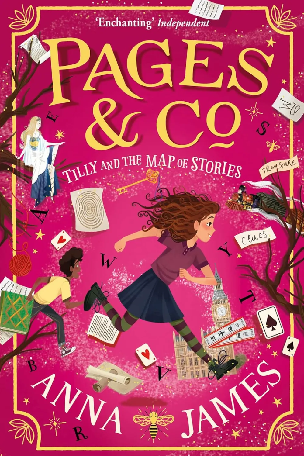 Tilly and the Map of Stories (Pages and Co) - Book - by Anna James ...