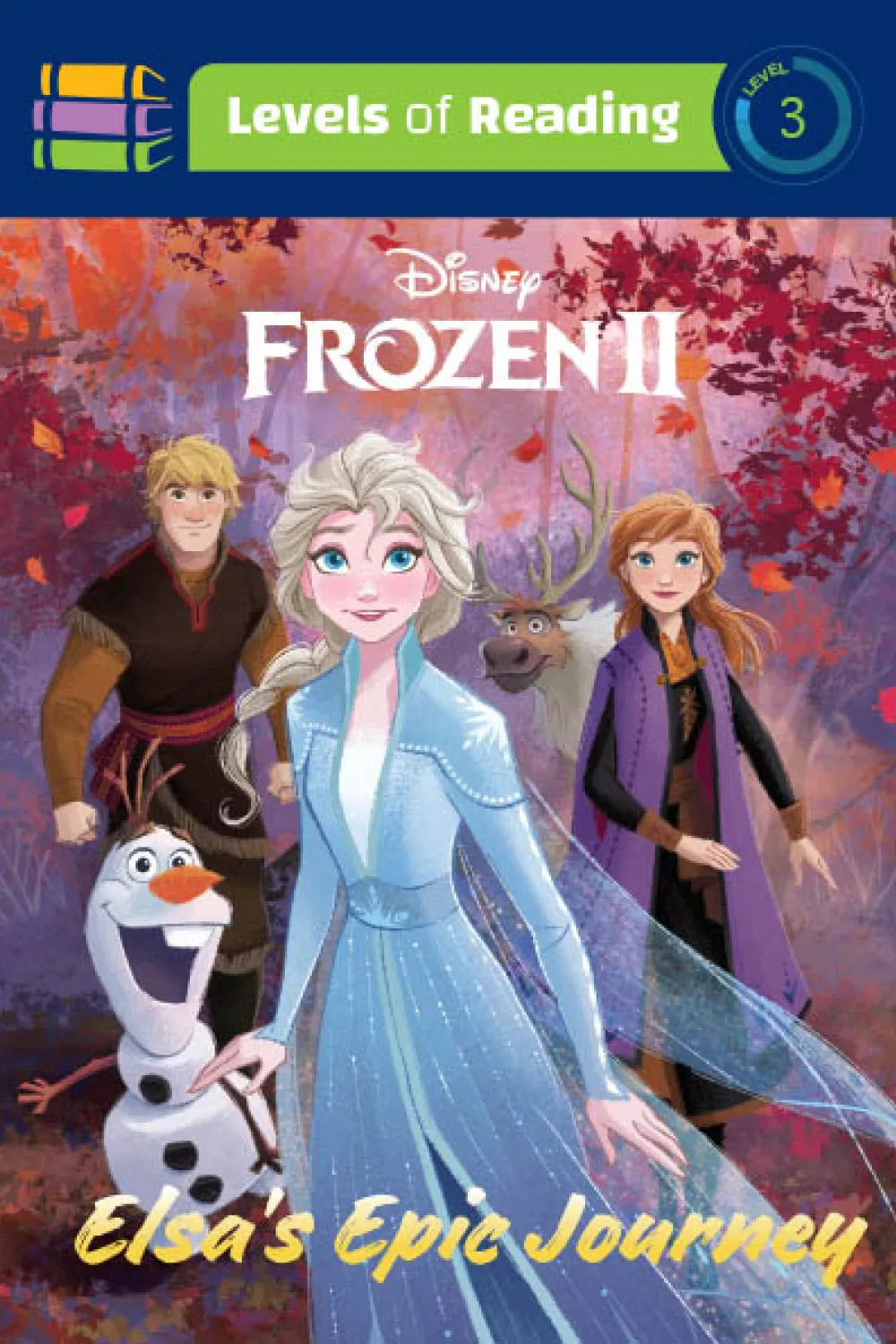 Levels of reading frozen 3 - Book - By ديزني - Aseer Alkotb